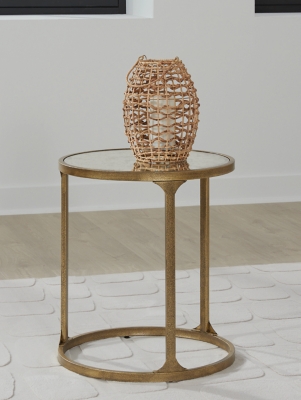 Click here for Korajane End Table  Antique Gold prices