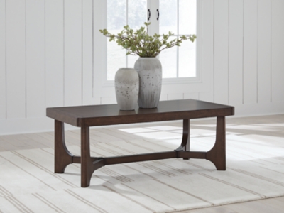 Click here for Korestone Coffee Table  Dark Brown prices