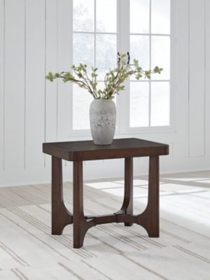 Click here for Korestone End Table  Dark Brown prices