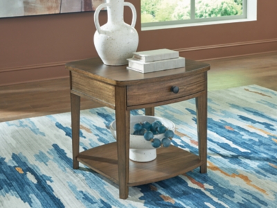 Click here for Burkbyer End Table  Brown prices