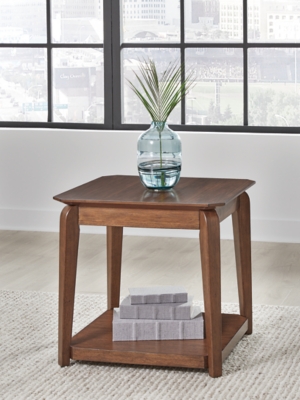 Click here for Trenmour End Table  Medium Brown prices