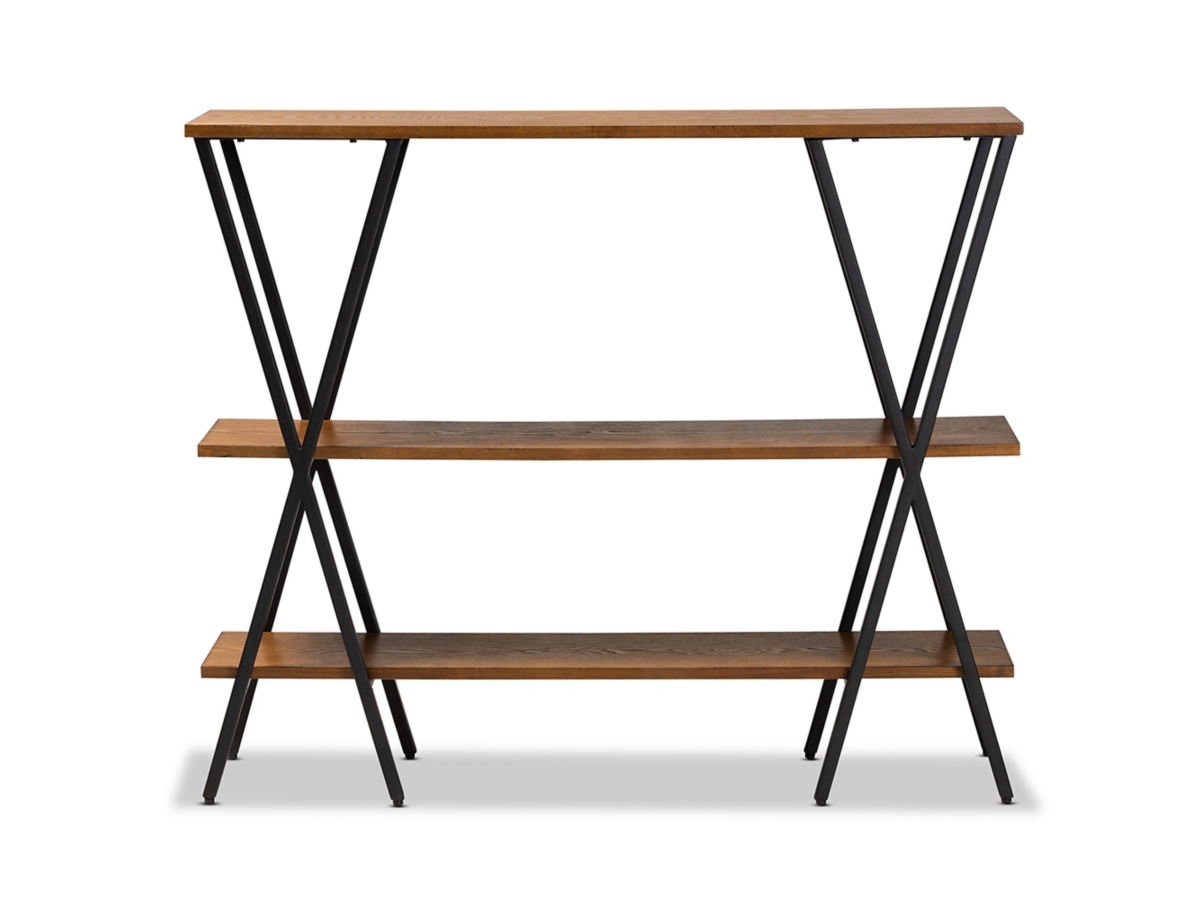 Baxton studio blakes metal console table store