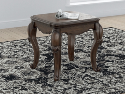Click here for Maylee End Table  Dark Brown prices