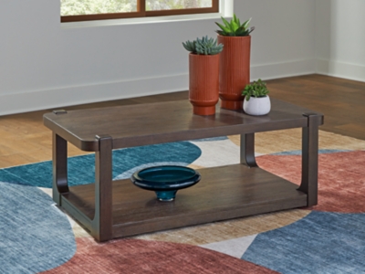 Click here for Breckington Coffee Table  Dark Brown prices