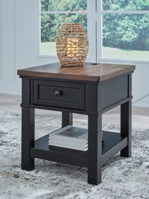 Click here for Wildenauer End Table  Brown/Black prices