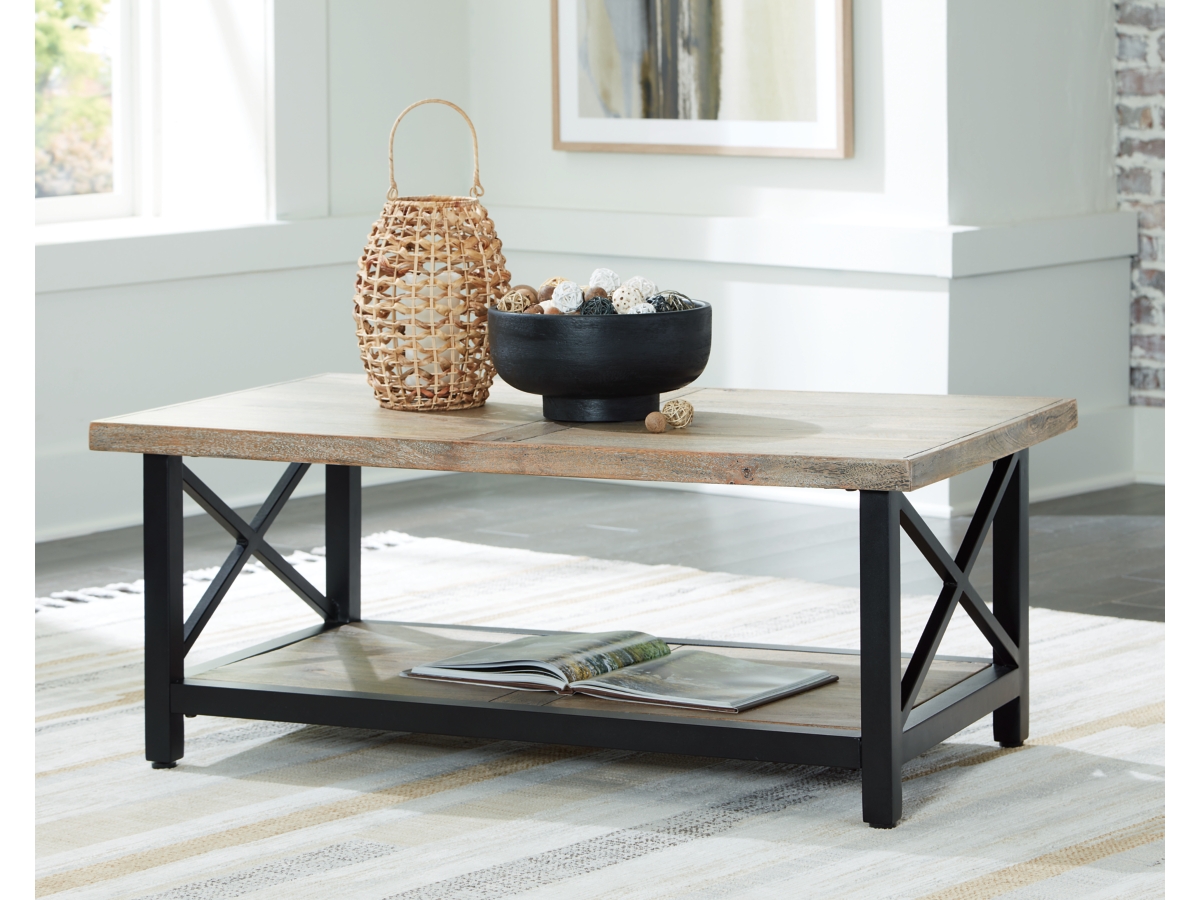 Ashley farmhouse coffee table store