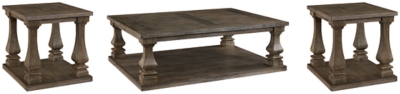 Johnelle Coffee Table with 2 End Tables | Ashley