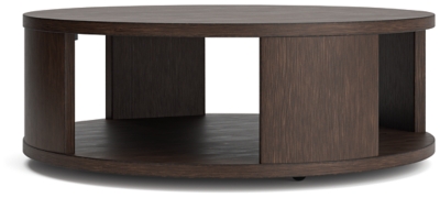Click here for Neo Round Coffee Table  Rich Brown prices