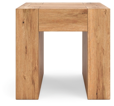 Click here for Bracken Square End Table  Light Brown prices
