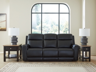 Click here for 5Z-Relaxation Dual Power Leather Reclining Sofa  O... prices