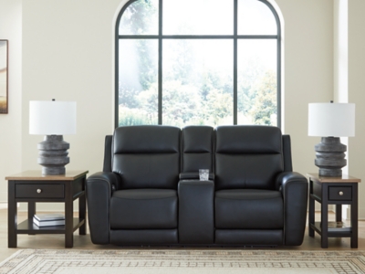 Click here for 5Z-Relaxation Dual Power Leather Reclining Lovesea... prices