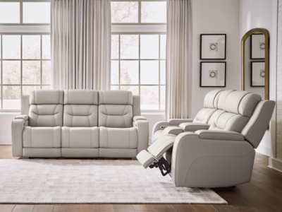 Click here for Dreamer Sofa and Loveseat  Gray prices
