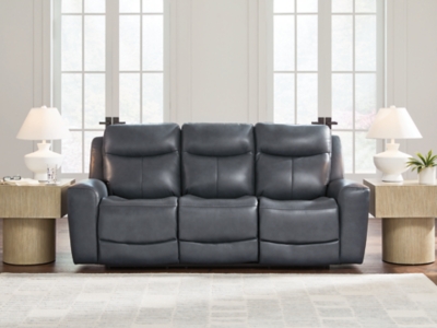 Click here for Momentum Moves Power Reclining Sofa Leather  Admir... prices