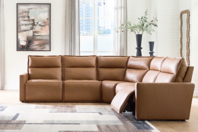 Click here for Arrington 5-Piece Dual Power Leather Reclining Mod... prices