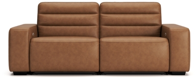 Click here for Modero 2-Piece Reclining Leather Modular Loveseat... prices