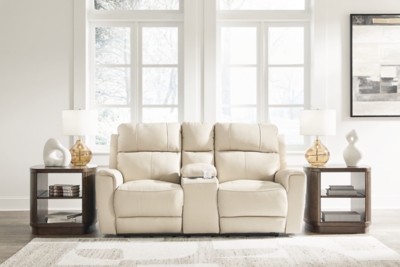 Click here for Dahlmoore Power Reclining Loveseat with Console Le... prices
