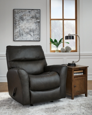 McAleer Manual Leather Recliner | Ashley