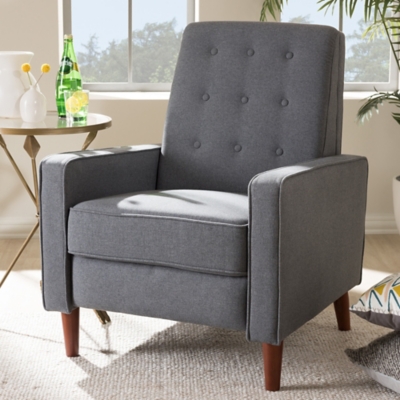 Click here for Mathias Manual Recliner  Gray prices