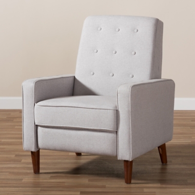Click here for Mathias Manual Recliner  Light Gray prices