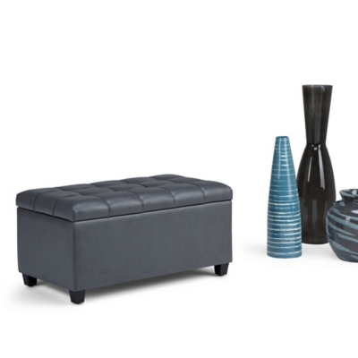 Click here for Sienna 34 inch Wide Transitional Rectangle Storage... prices