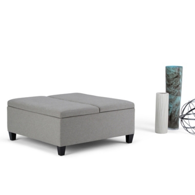 Click here for Simpli Home Ellis Coffee Table Storage Ottoman  Do... prices