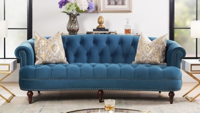 Jennifer Taylor home La Rosa Chesterfield Sofa | Ashley