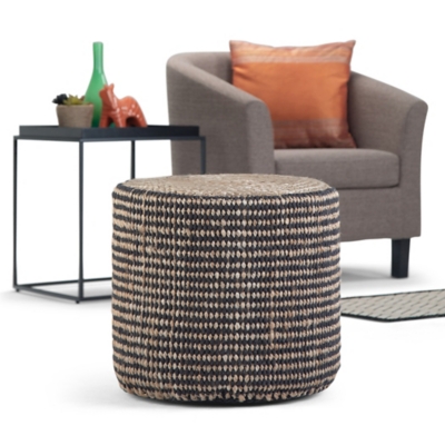 Click here for Simpli Home Larissa Braided Pouf  Natural prices