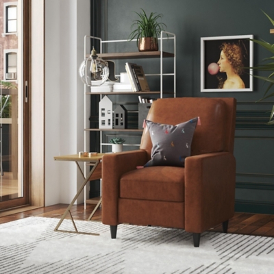 Click here for Novogratz Lana Manual Recliner  Camel prices