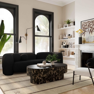Click here for TOV Furniture Amelie Sofa  Black prices