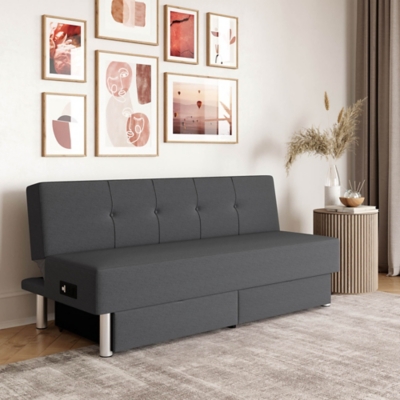 Click here for Serta Wilson Futon  Charcoal prices