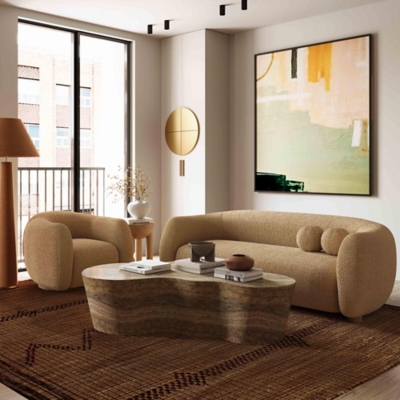 Click here for TOV Furniture Judy Sofa  Honey prices