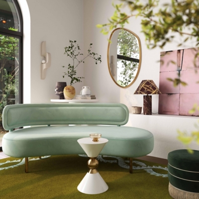 Click here for TOV Furniture Tischa Sofa  Mint Green prices