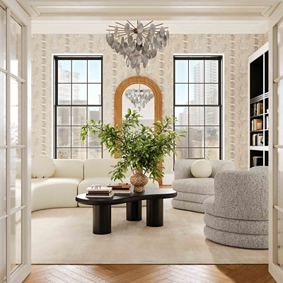 Click here for TOV Furniture Astor Swivel Lounge Chair  Light Gra... prices