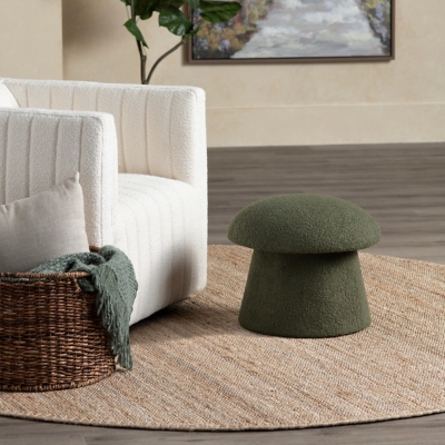 Click here for Evolution Mushroom Ottoman with Storage  Green prices