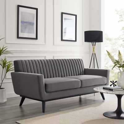 Click here for Modway Engage Loveseat  Gray prices