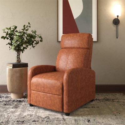 Click here for DHP Bobby Manual Recliner  Camel prices