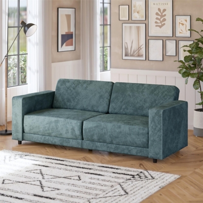 Click here for RealRooms Allie Convertible Futon  Green prices