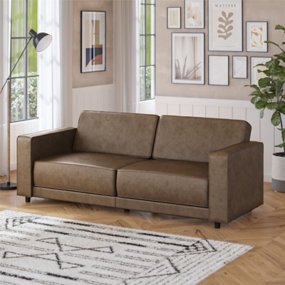 Click here for RealRooms Allie Convertible Futon  Brown prices