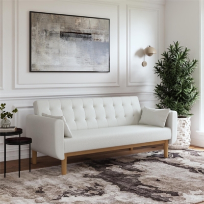 Click here for RealRooms Barrie Futon  Ivory prices