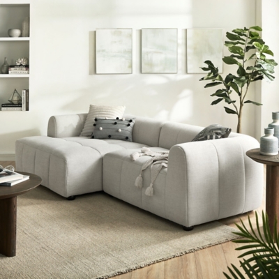 Click here for Modway Liana 2-Piece Sectional with Chaise  Linen prices