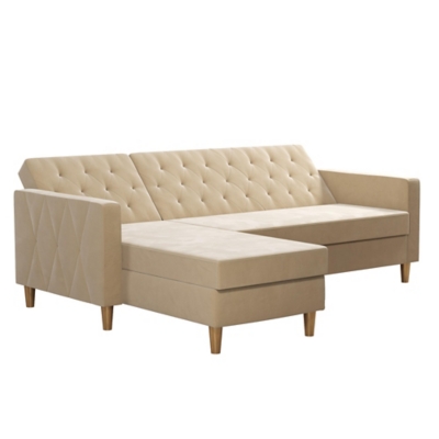 CosmoLiving by Cosmopolitan Liberty Sectional Storage Futon | Ashley