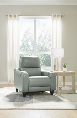 Click here for Mosswell Dual Power Leather Recliner Leather  Spa prices