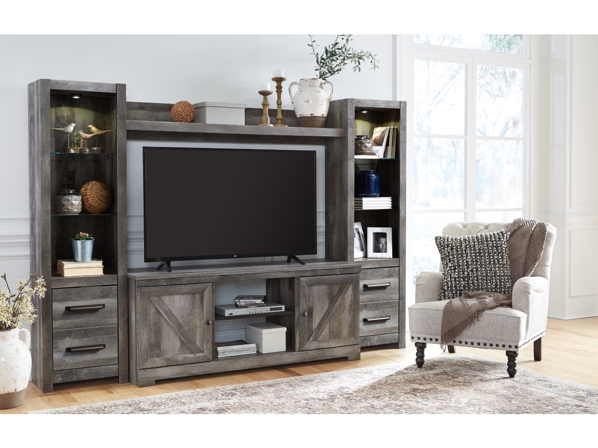 Entertainment center wall unit ashley furniture store