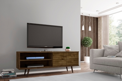 Click here for Manhattan Comfort Liberty 62 TV Stand  Rustic Brow... prices