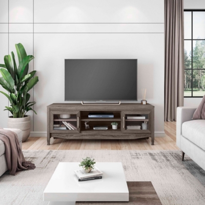 Click here for Techni Mobili 53 TV Stand  Gray prices