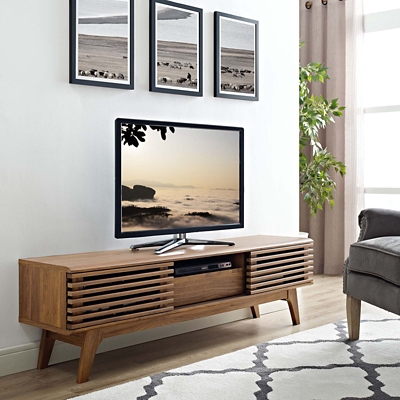 Click here for Modway Render 58 TV Stand with Drawer  Walnut prices