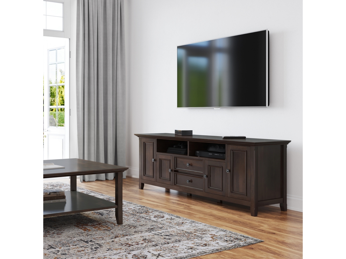 Simpli Home Amherst 72 TV Media Stand