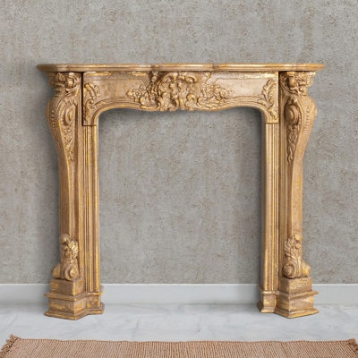 Click here for Storied Home Decorative 11 Fireplace Mantel  Gold prices