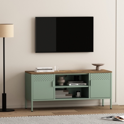 Click here for Manhattan Comfort Landen 47 TV Stand  Green prices