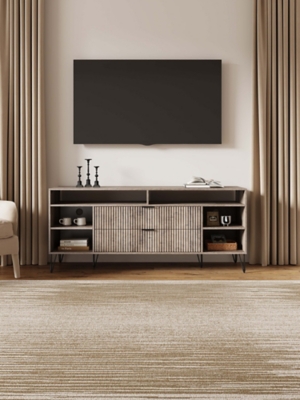 Click here for Manhattan Comfort DUMBO 63 TV Stand  Rustic Gray prices